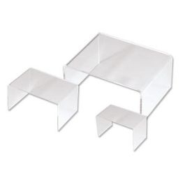 ACRLYLIC 3 STEP RISER SET - Jewelry Display Inc