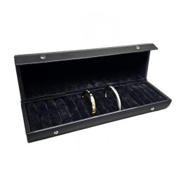 EURO BLACK HARD BANGLE CASE - Jewelry Display Inc
