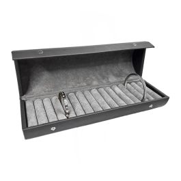 EURO GREY HARD BANGLE CASE - Jewelry Display Inc
