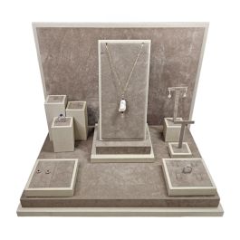 EURO BROWN DISPLAY SET - Jewelry Display Inc