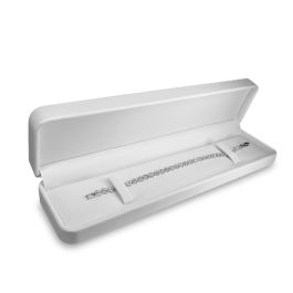 WHITE BRACELET BOX - Jewelry Display Inc