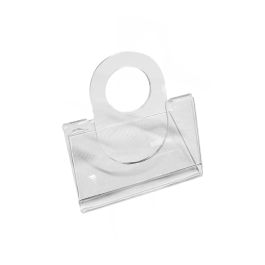 CLEAR BUSINESS LOGO/CARD STAND - Jewelry Display Inc