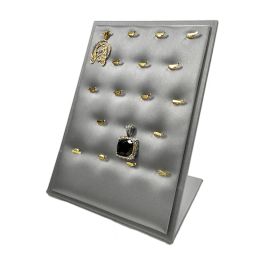SILVER/GREY 18 PENDANT DISPLAY - Jewelry Display Inc