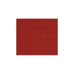 RED 36 RING FOAM TRAY INSERT - Jewelry Display Inc