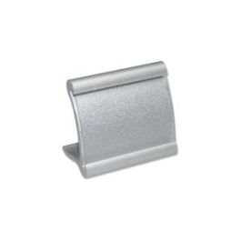 SILVER SIGN HOLDER - 1 x 3/4 - Jewelry Display Inc