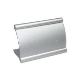 SILVER SIGN HOLDER - 3-1/2 x 2 - Jewelry Display Inc