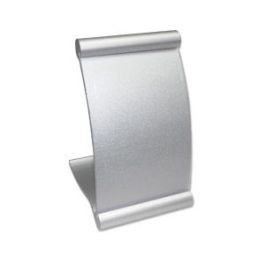 SILVER SIGN HOLDER 2-1/2 x 4 - Jewelry Display Inc