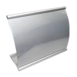 SILVER SIGN HOLDER -11 x 8-1/2 - Jewelry Display Inc