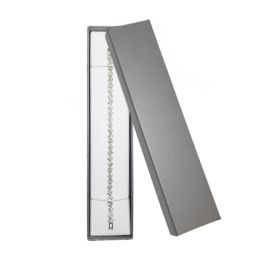 SILVER/WHITE BRACELET BOX - Jewelry Display Inc