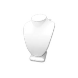 ECONOMY WHITE NECKLACE STAND - Jewelry Display Inc
