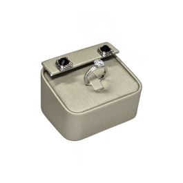 METALLIC BEIGE EAR-RNG DISPLAY - Jewelry Display Inc