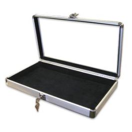 METAL GLASS TOP CASE - Jewelry Display Inc
