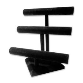 3 Tier Jewelry Display T-Bar - Bracelet display, necklace displays ...